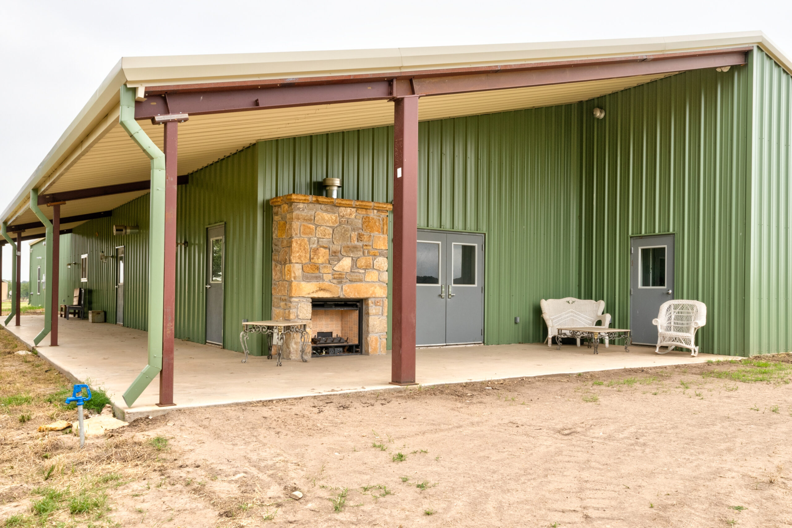 Barndominium Build Project - Rowden, TX - JBS Metal Building Manufacturers